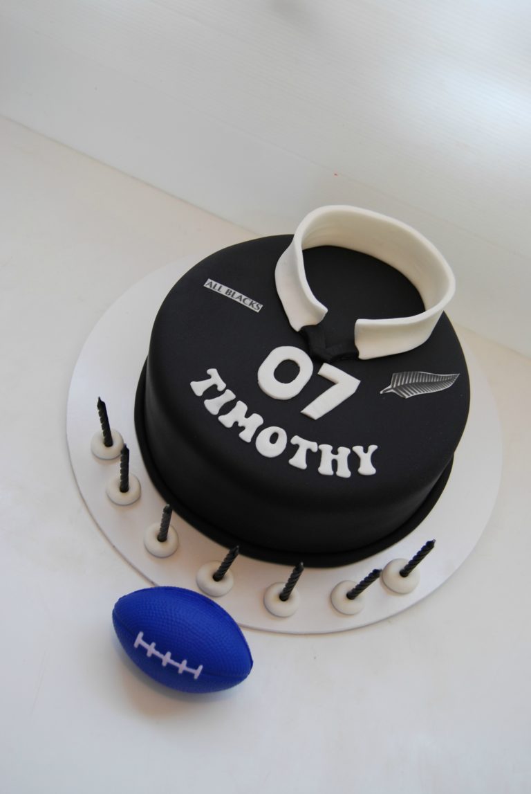 All Blacks Cake $249 (8 inch) • Temptation Cakes | Temptation Cakes